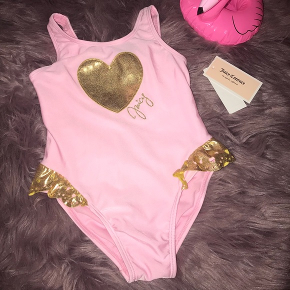 Juicy Couture | Swim | Free Shipping Juicy Couture Heart Bathing Suit ...